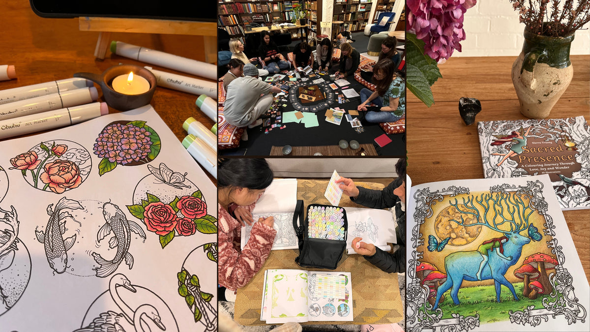 Mindfulness Colouring Workshop in Auckland CBD – Inner Beauty By Sierra